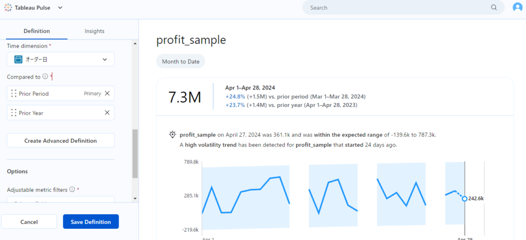 Tableau Pulseで出来ることをまとめてみた | keywalker